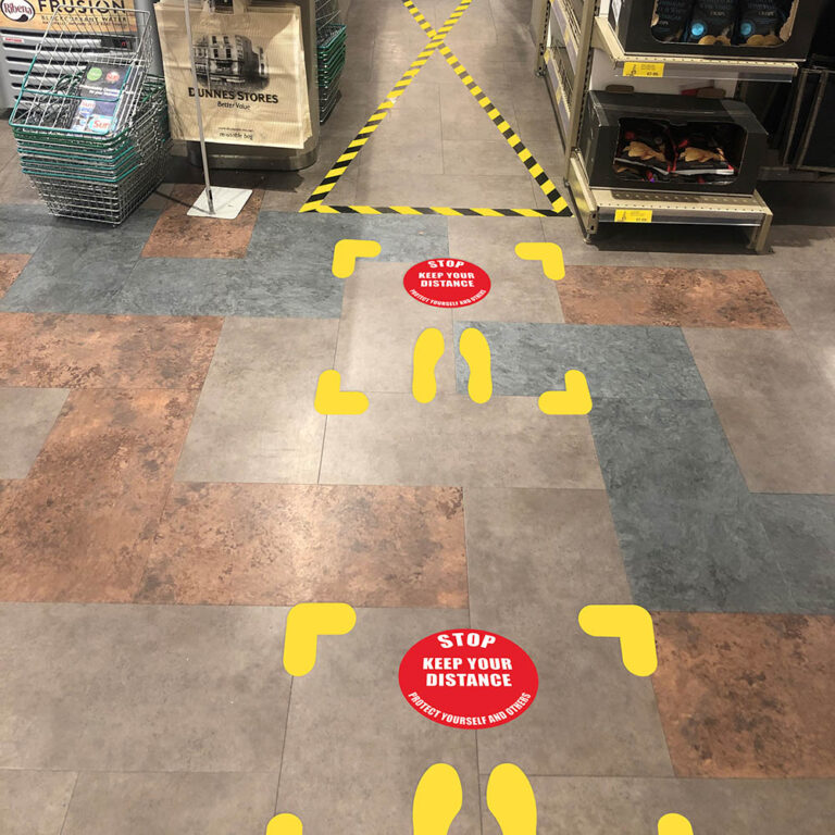 Floor Marker Stickers Supplier - Buy Them Online